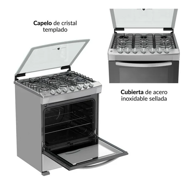 ESTUFA WHIRLPOOL WFR3000S (30 Pulgadas) - El Bodegón del Hogar